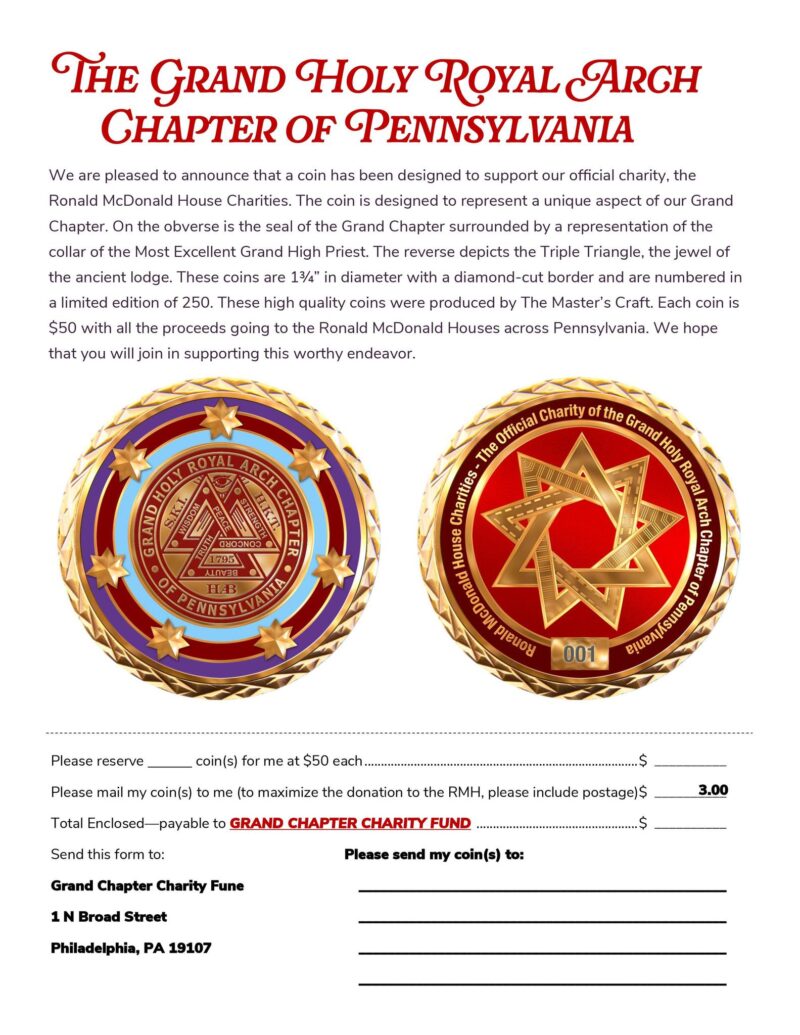 The Grand Holy Royal Arch Chapter of Pennsylvania – The Oldest Grand ...